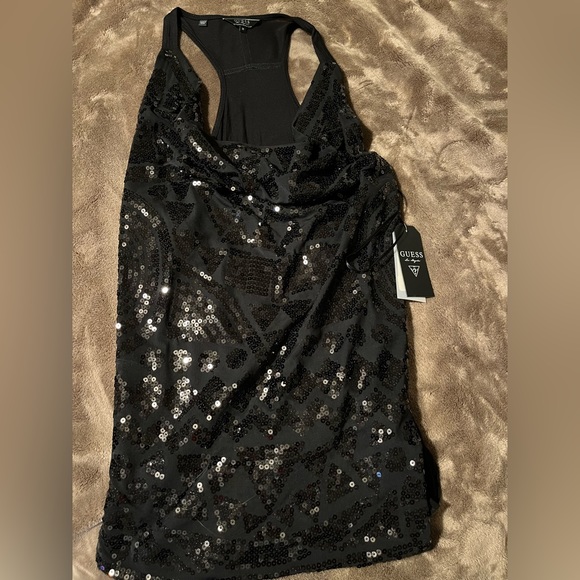Guess | Tops | Medium Guess Sparkle Sequins Tank | Poshmark